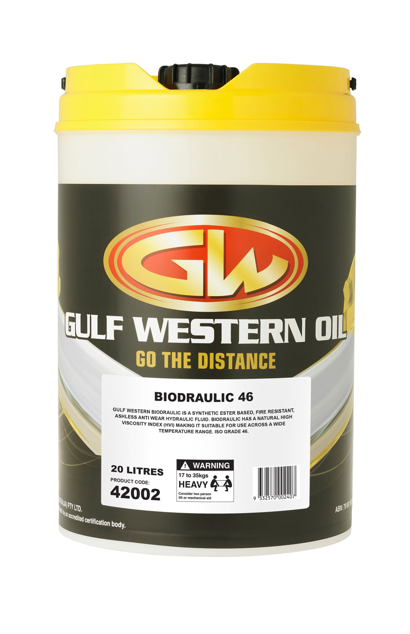 BIODRAULIC SYN RANGE - VG 46 & 68 - Gulf Western Oil